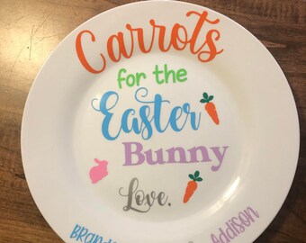 Personalized Easter Plate - Etsy