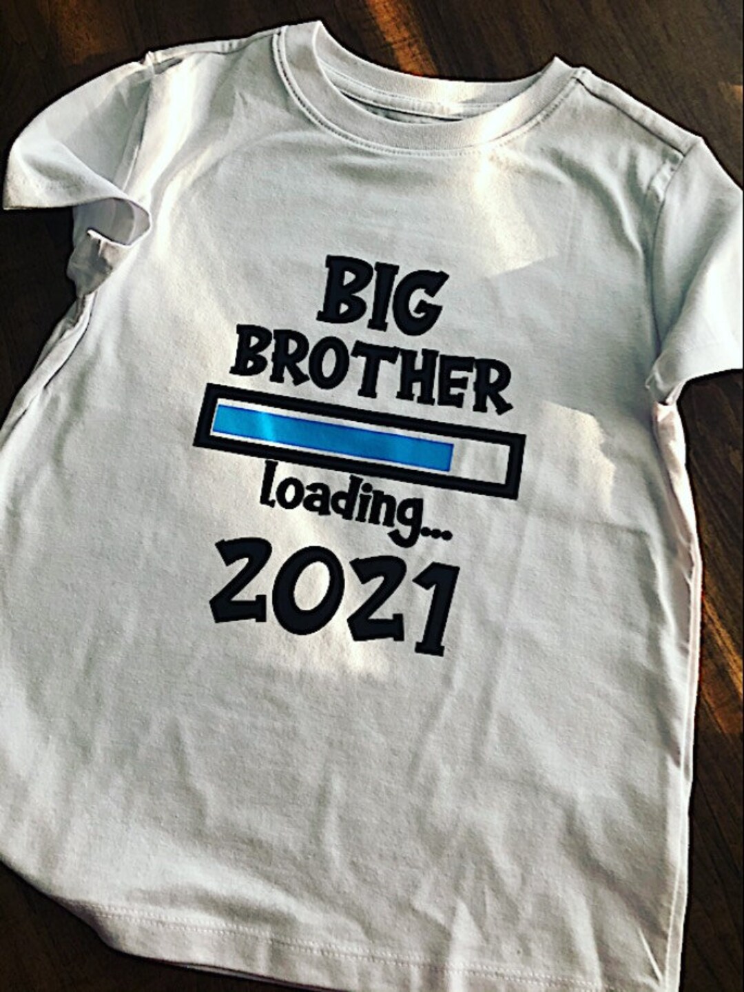 Big Brother Loading T-shirt Big Brother to Be Shirt Pregnancy Reveal ...