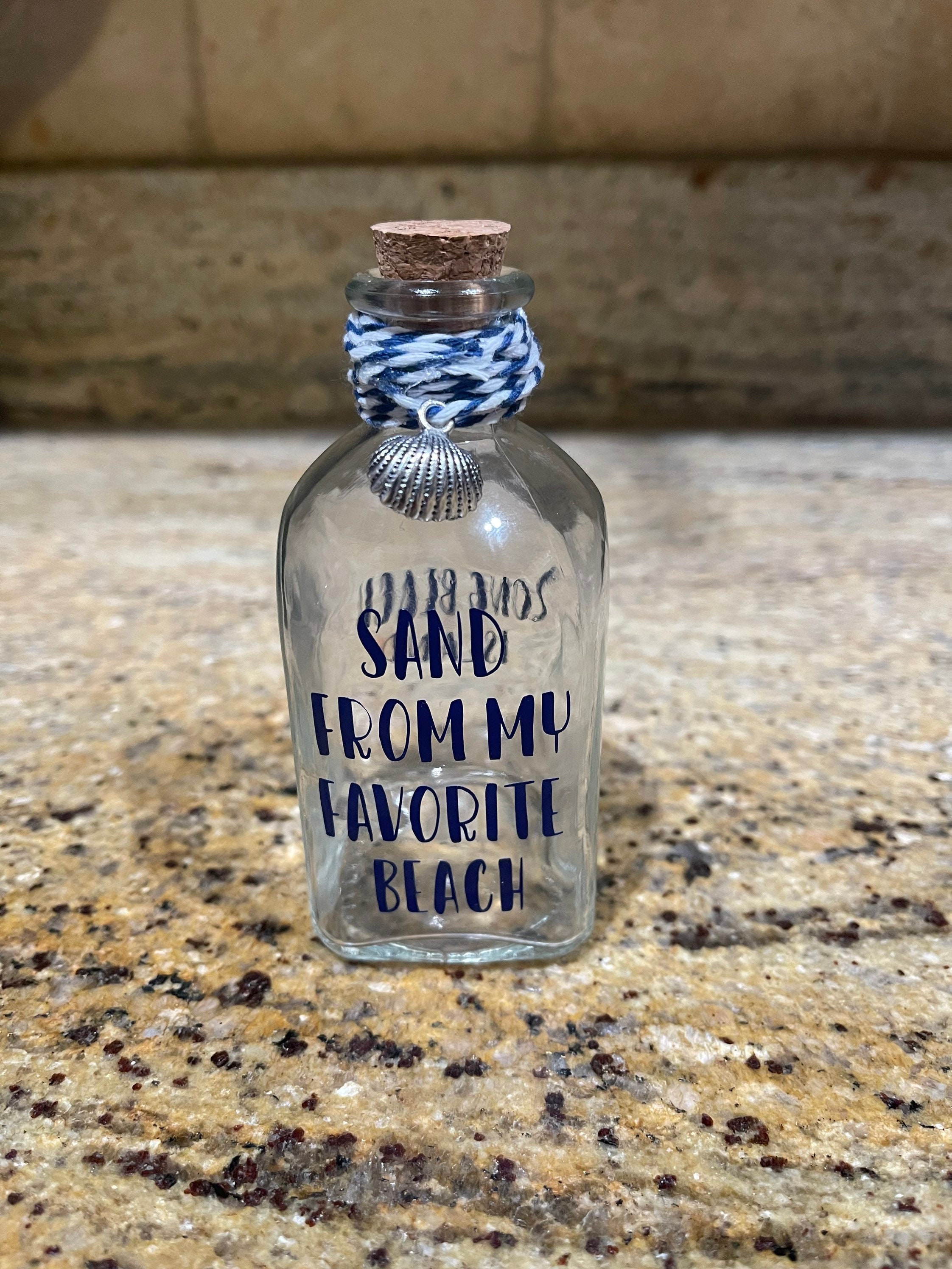 Sand From My Favorite Beach Jar Sand Jar Honeymoon Sand | Etsy