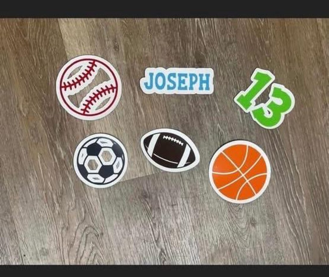 Set of 5 Locker Magnets, Personalized Locker Decor, Locker Magnets ...