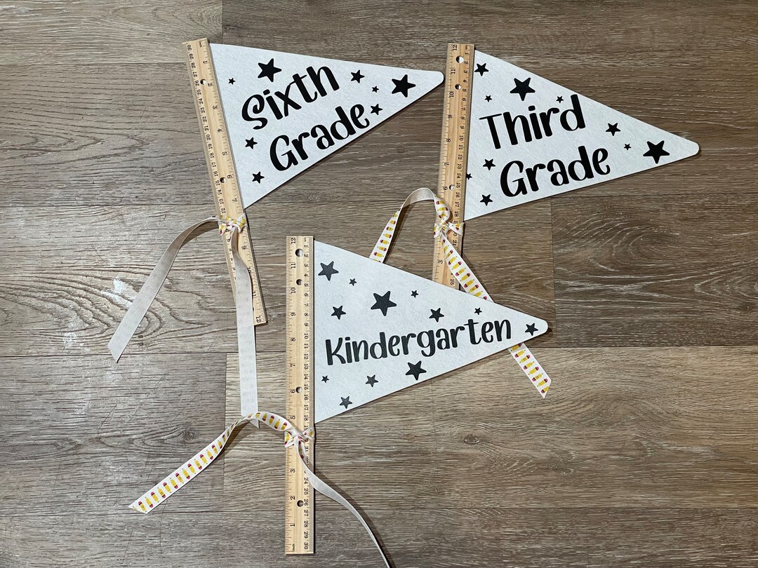 First Day of School Flags, Back to School Flags, Back to School Sign ...