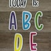 Classroom Schedule Magnets | Teacher Schedule Magnets | Classroom White ...