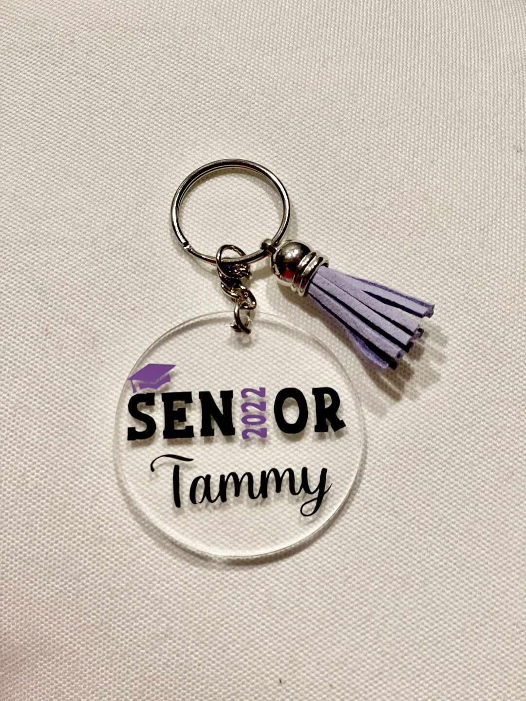 Personalized Senior Class of 2022 Keychain Graduation Key Chain Senior ...