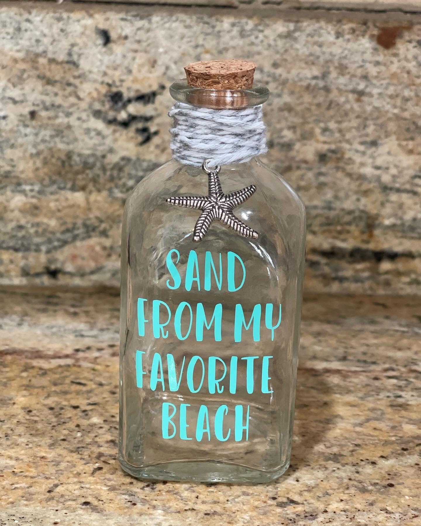 Sand From My Favorite Beach Jar Sand Jar Honeymoon Sand | Etsy