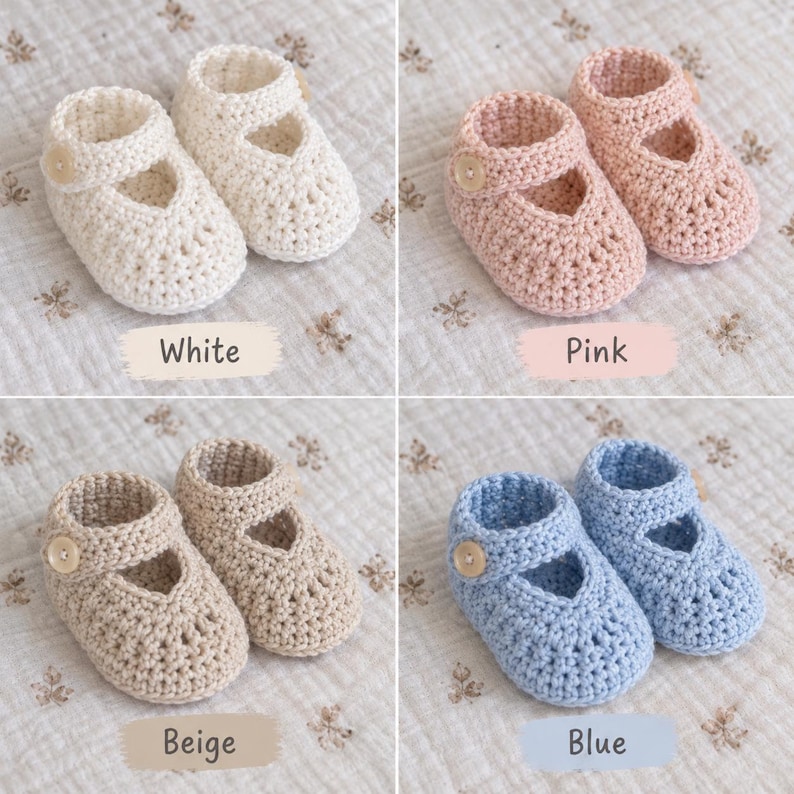 Baby Booties and Bonnet Knitting Pattern | Baby Bootees Pattern PDF ...