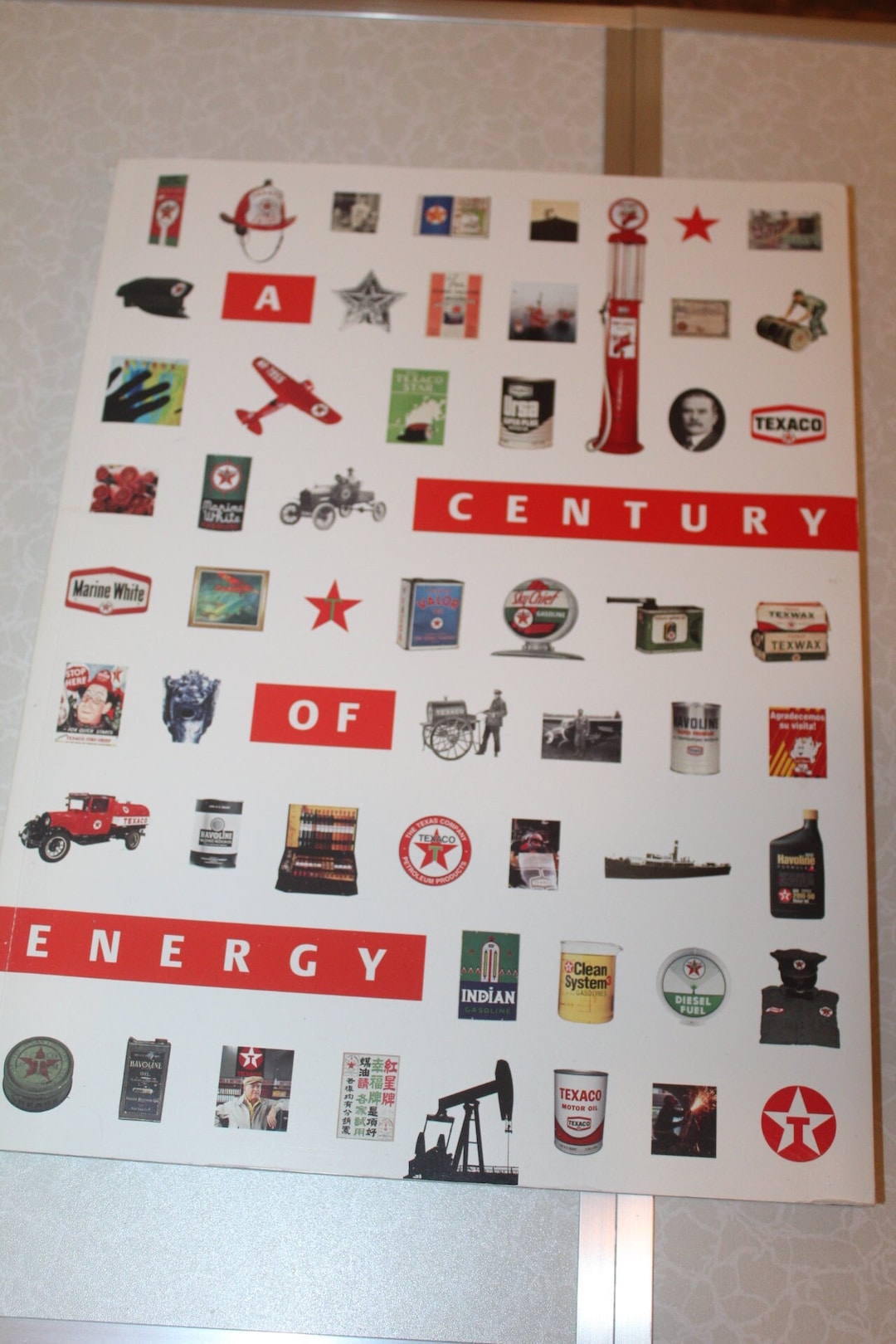 Texaco A Century of Energy 100 Years of Texaco History With Map and ...