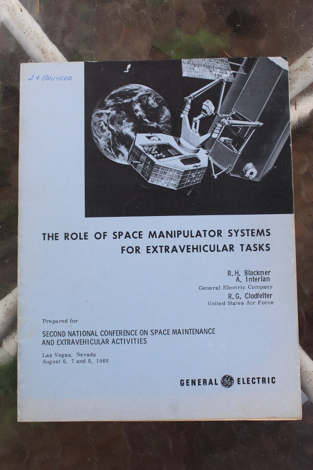 GE General Electric the Role of Space Manipulator Systems for ...