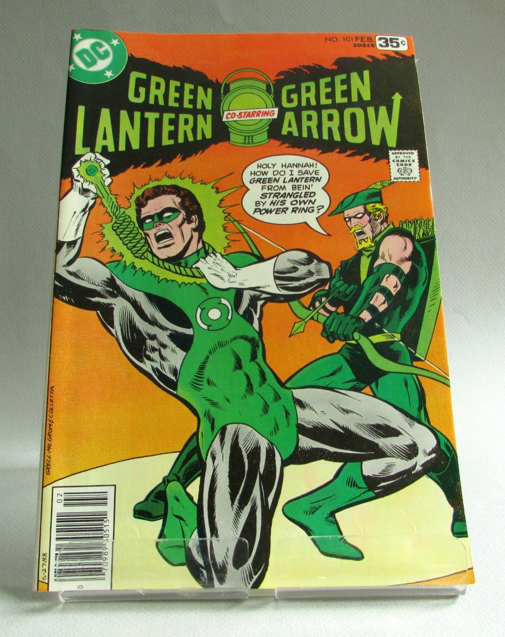 Green Lantern Comic Strip