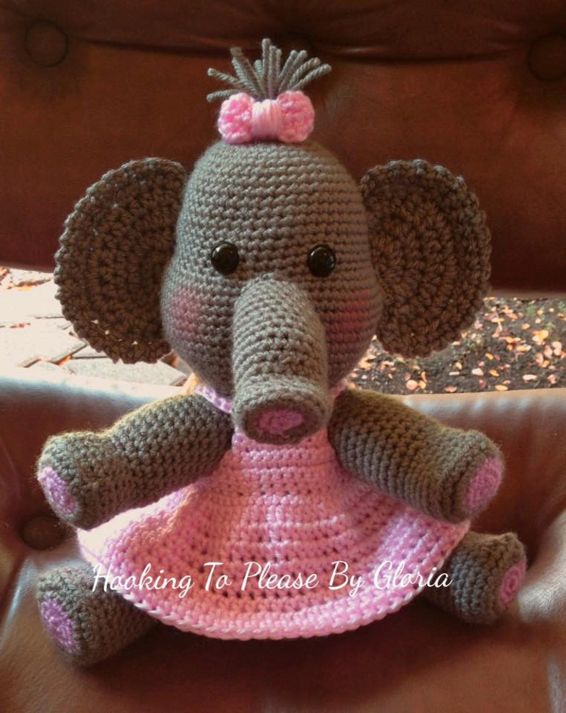 Baby Girl Elephant Doll Pattern - Etsy