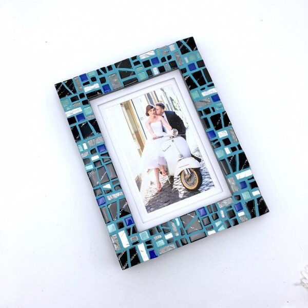 Mosaic Picture Frame - Etsy