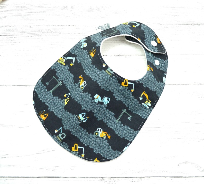 Baby Bibs Bib Construction Vehicle Bib Trucks Bib Cement | Etsy