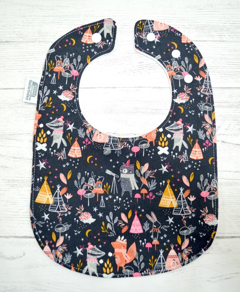Baby Bib Woodland Animals Country Animals Woodland Bib - Etsy