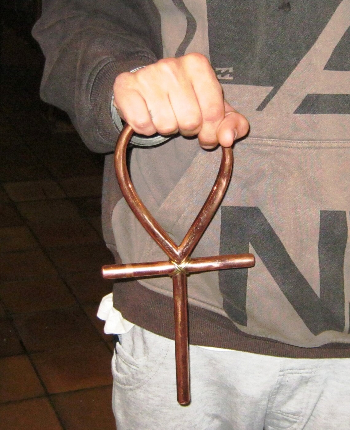 Large Egyptian Ankh. Solid Copper Healing 9-15 Inch Ankh With | Etsy