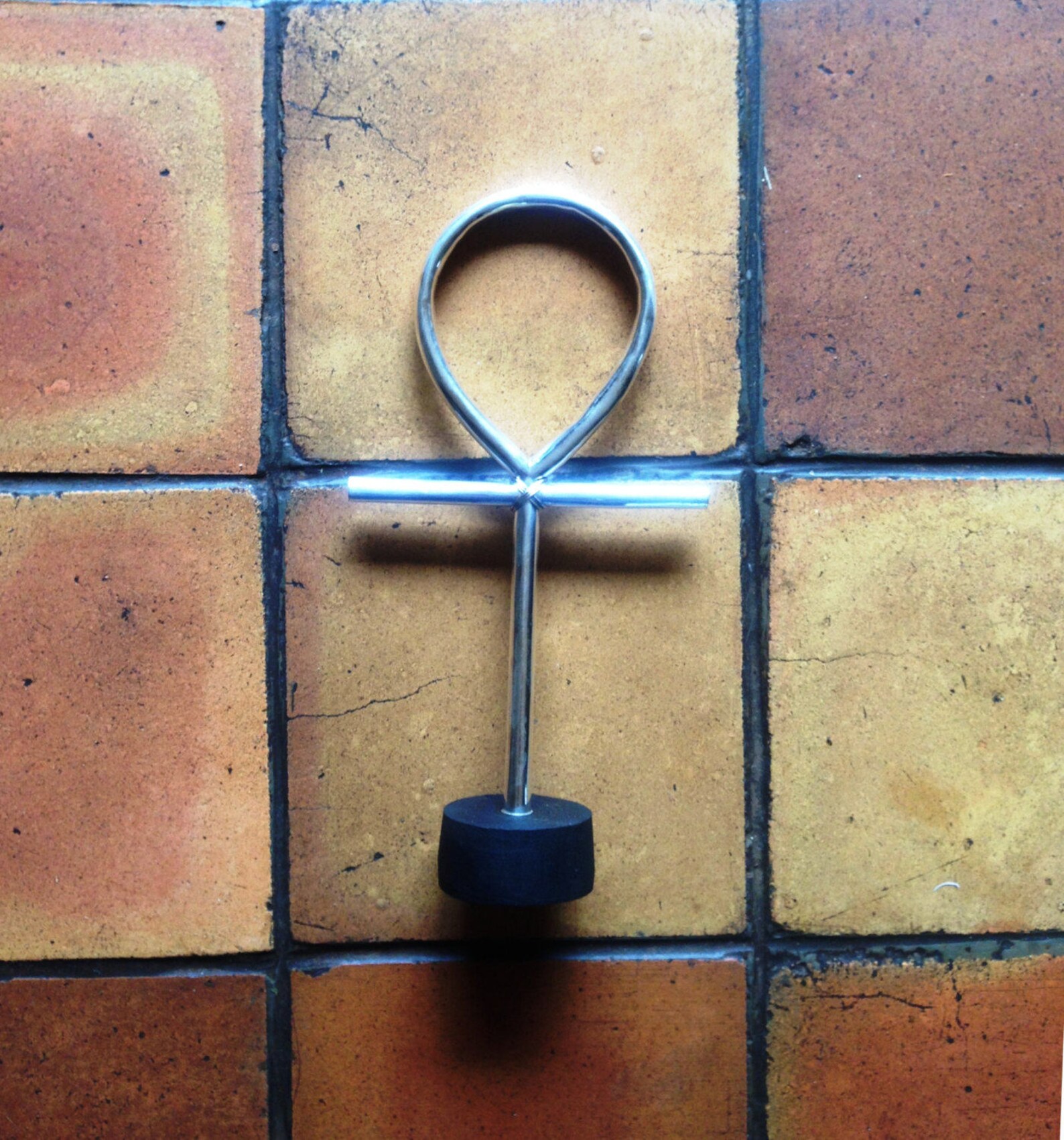 Ankh . Large Amazing sterling silver ankh with wings of maat | Etsy