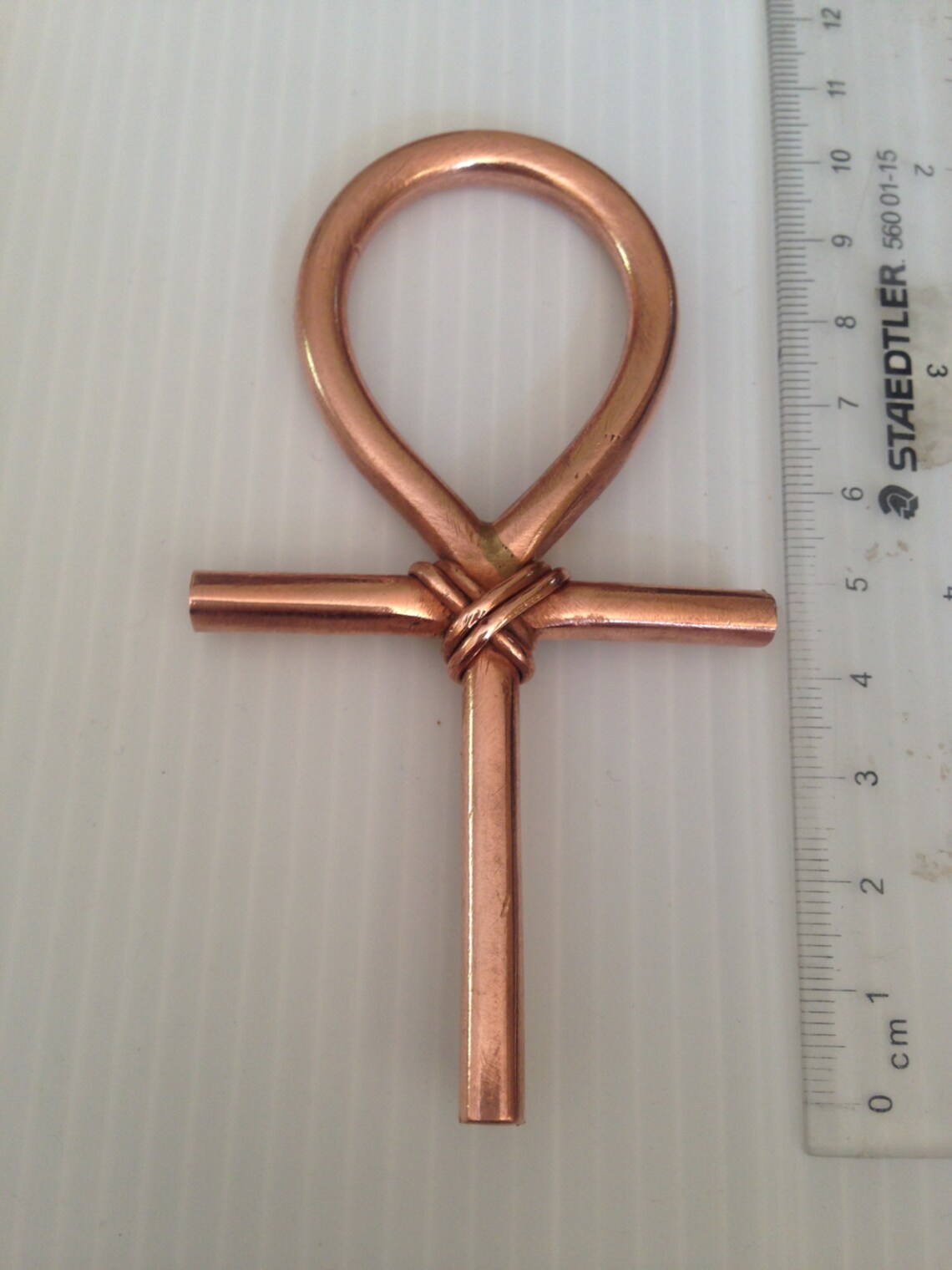 Large 4 inch Ankh Pendant. Solid Copper Ankh. Egyptian Ankh | Etsy