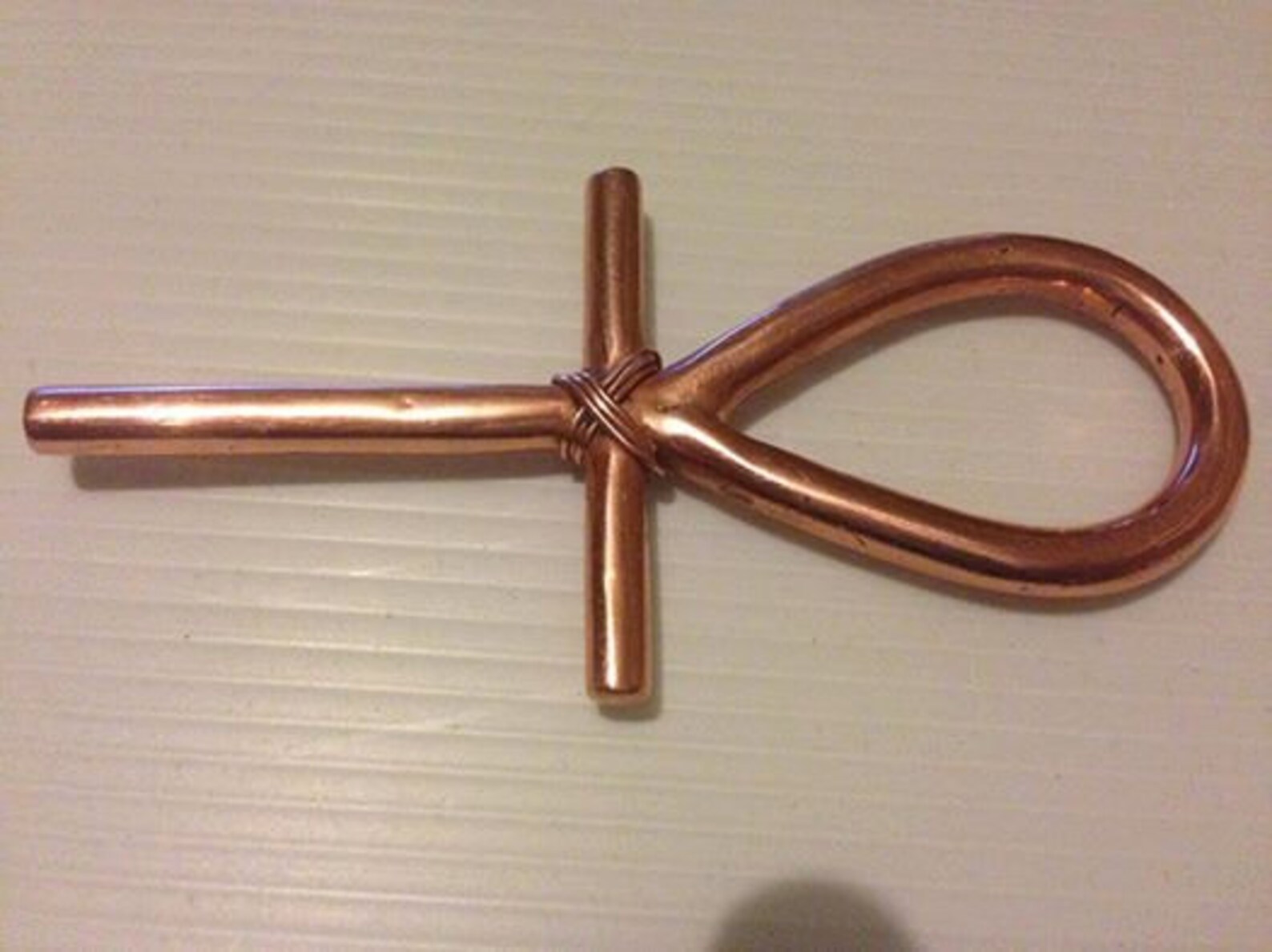 Large 4 inch Ankh Pendant. Solid Copper Ankh. Egyptian Ankh | Etsy