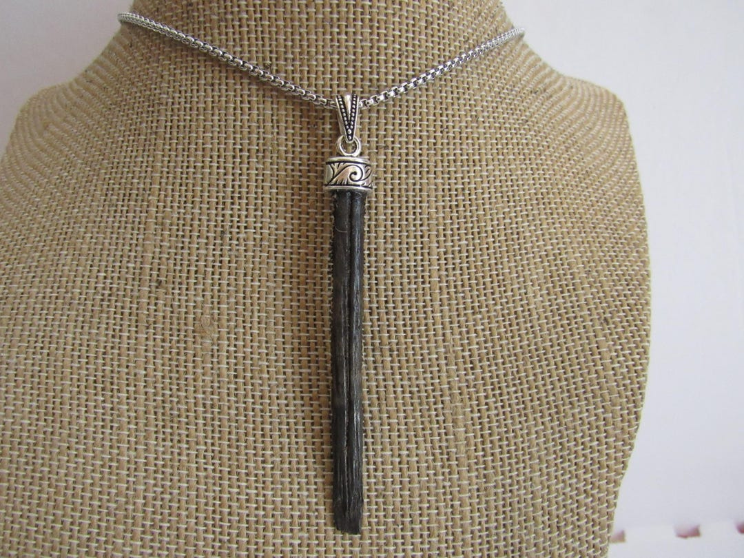 Stingray Barb Necklace Ice Age Fossilized Jewelry Animal Bone Jewelry ...