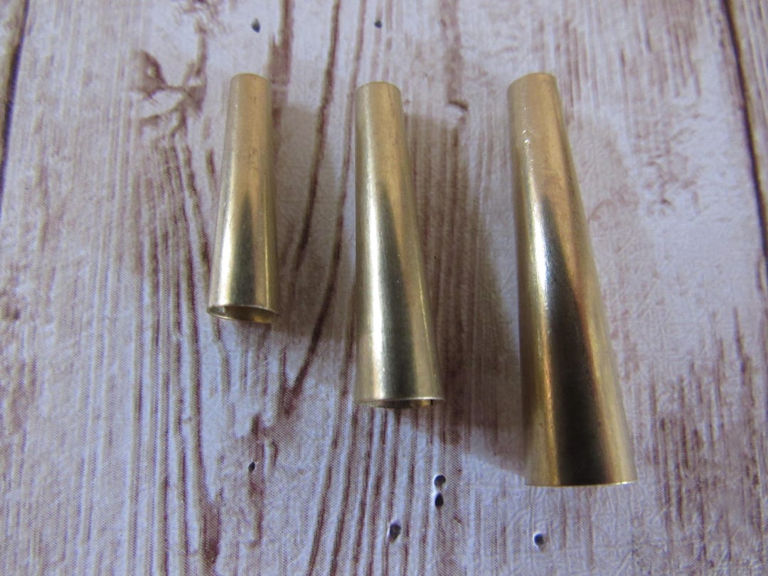100 Brass Metal Cone Cones Craft Leather Tribal Supplies - Etsy