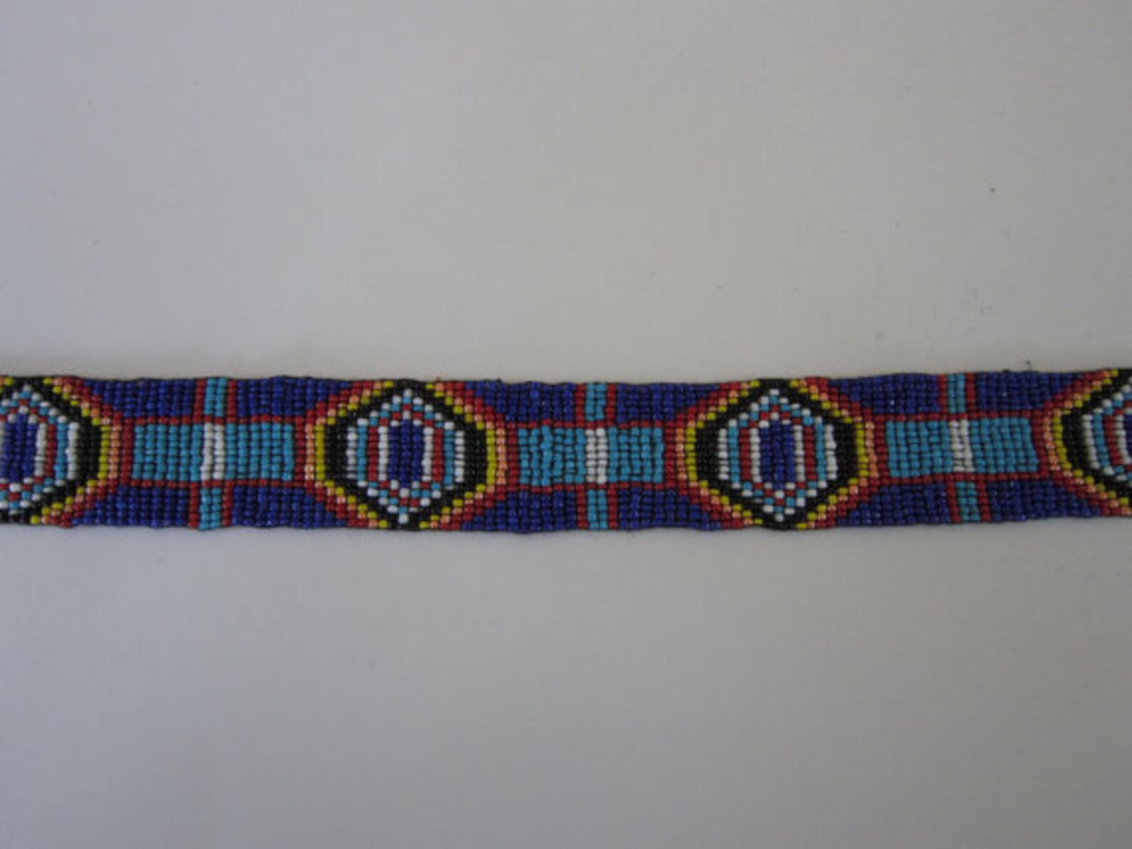 Glass Beaded Strip 20 X 1.25 Tribal Regalia Beadwork Craft S2 - Etsy