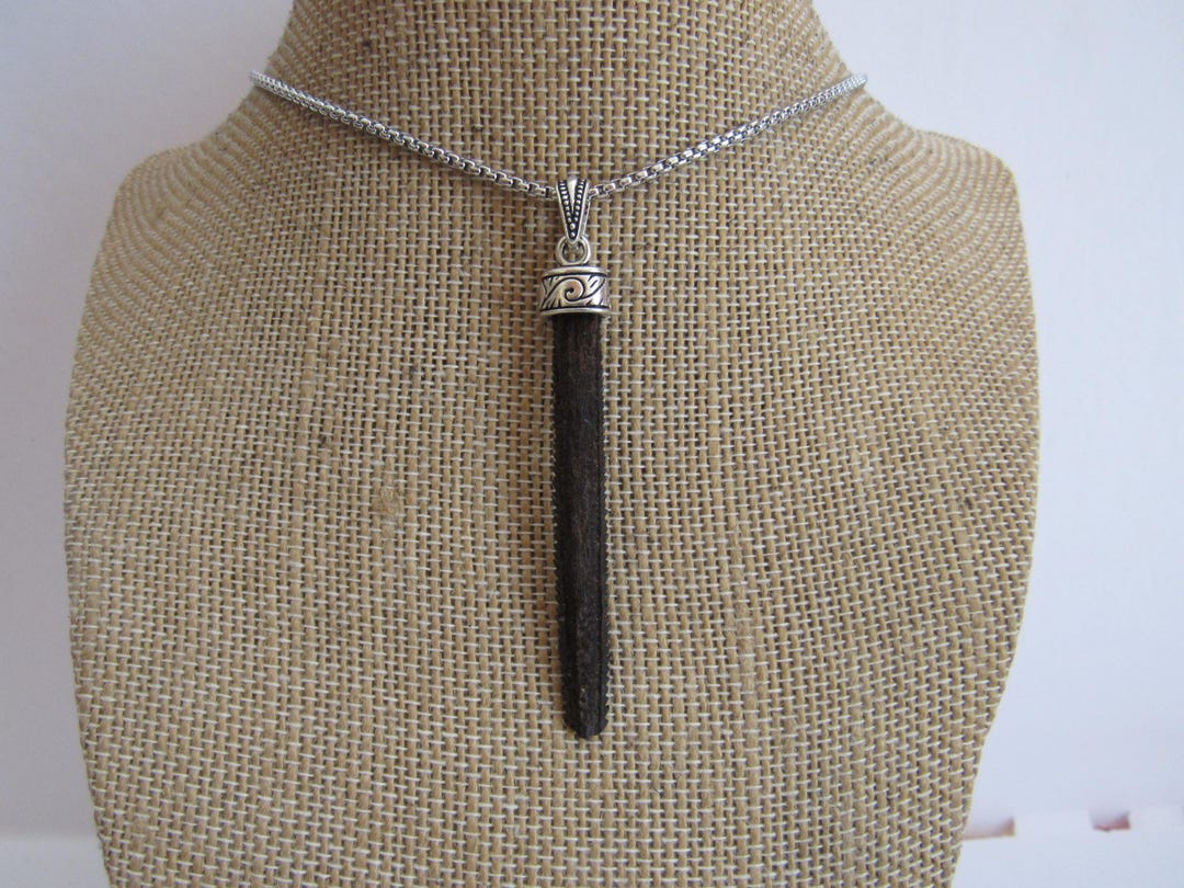 Stingray Barb Necklace Ice Age Fossilized Jewelry Animal Bone Jewelry ...
