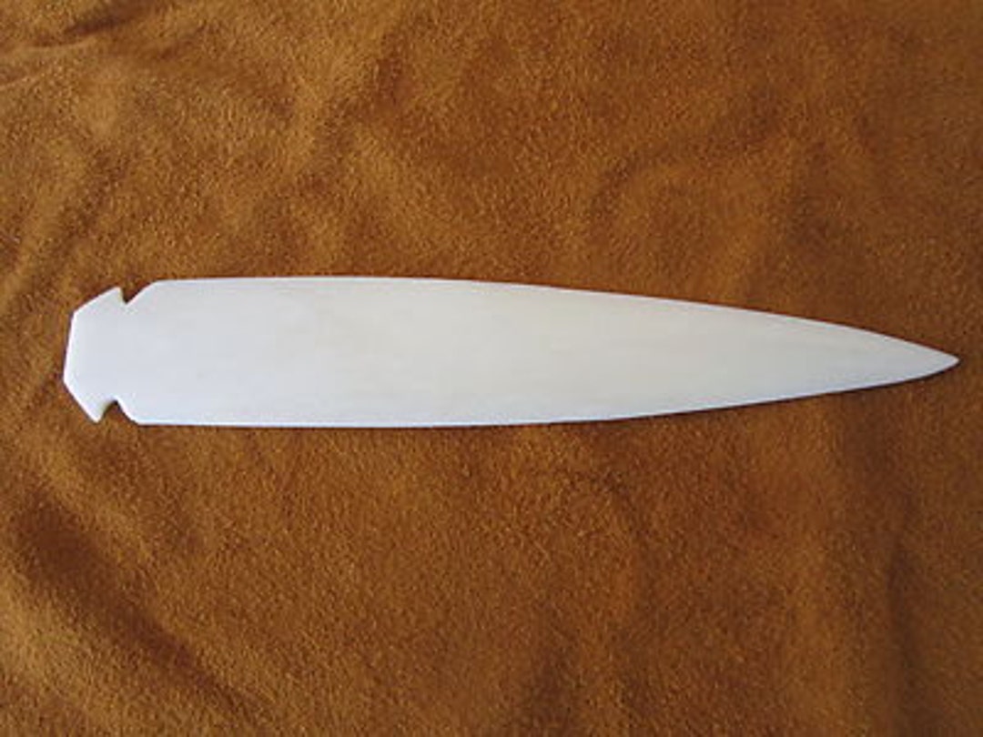 Buffalo Bone Spearhead Spear Point Arrowheads Letter Opener Tribal ...
