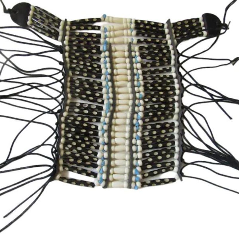 Bone Chestplate Native - Etsy UK