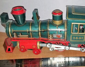 Vintage toy train | Etsy