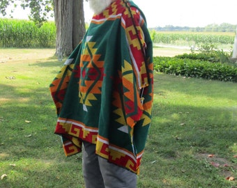 Native American Poncho - Etsy