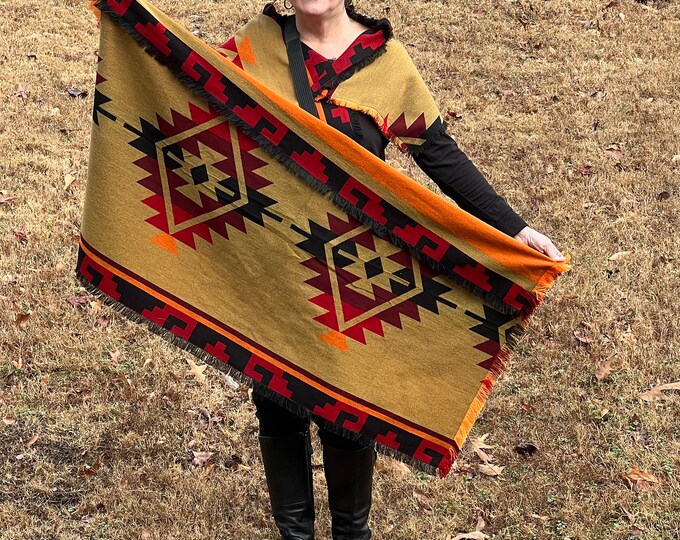 Daryl Dixon Poncho - Etsy UK