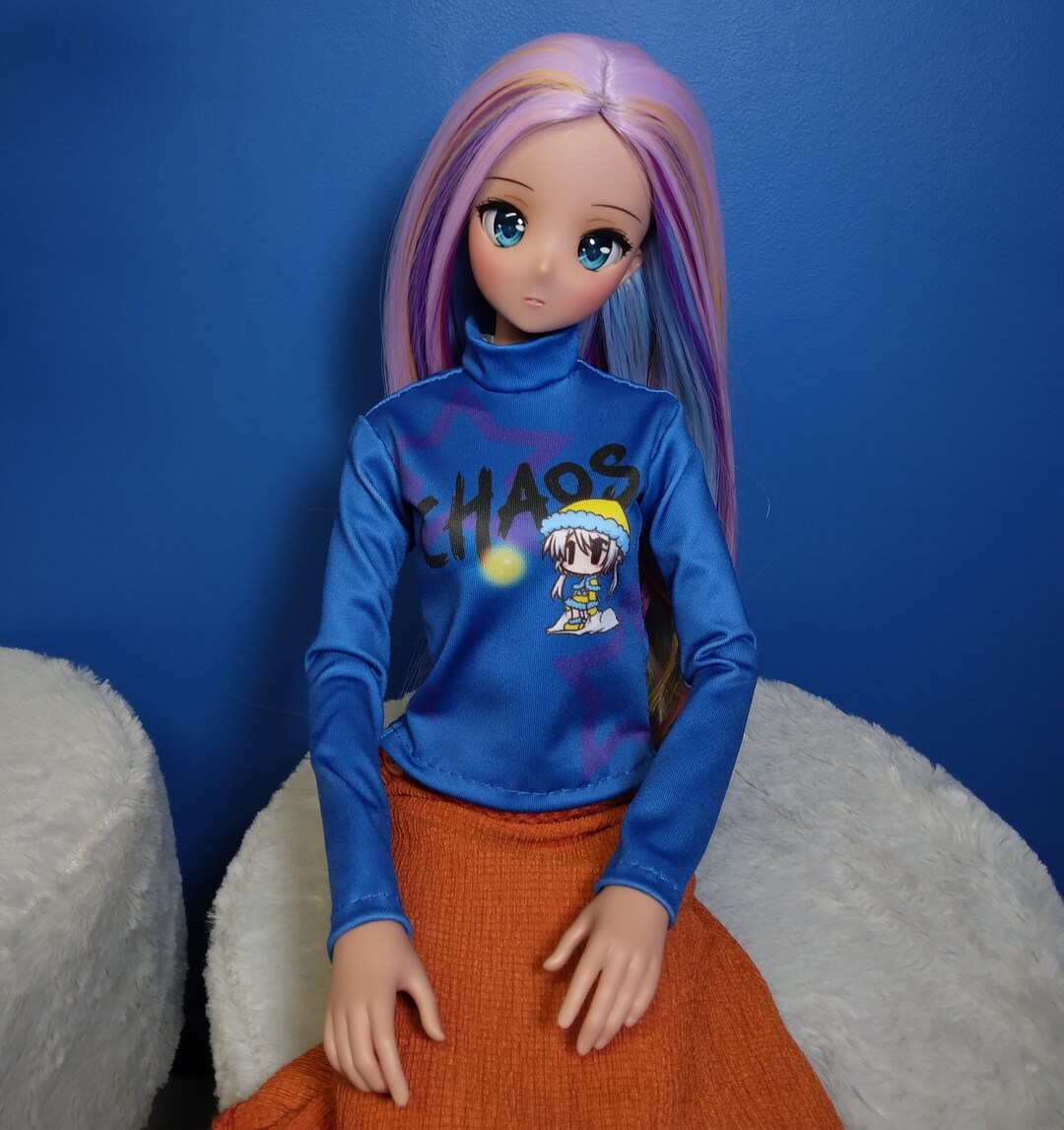1/3 Scale Blue Smartdoll Winter Chaos Sweater Turtleneck Smart Doll ...