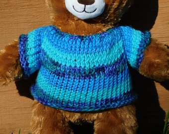 Loom Knit Teddy Bear - Etsy