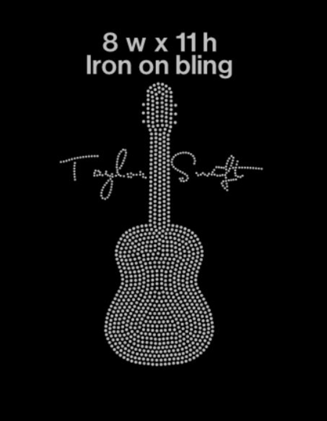 Taylor Custom Iron On, Swift Rhinestone Iron On, Eras Tour, Taylor ...