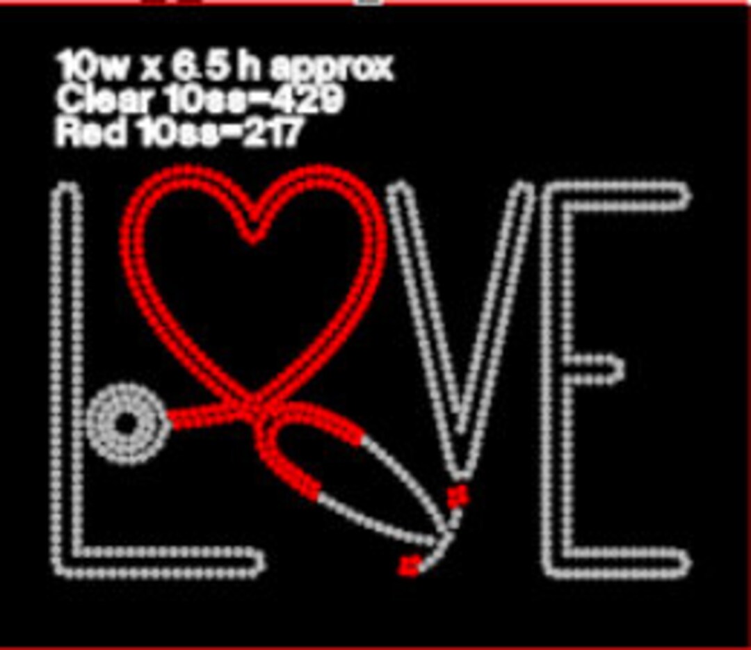 Love RN bling tee, Love a nurse bling tee, Nurse Rhinestone iron on, Rn ...