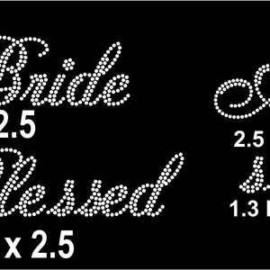 Fancy Script Rhinestone Iron on Hotfix Transfer,personalized Rhinestone ...