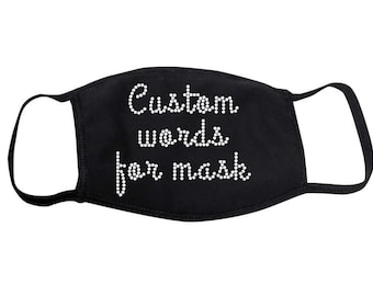 Custom Face Mask - Etsy