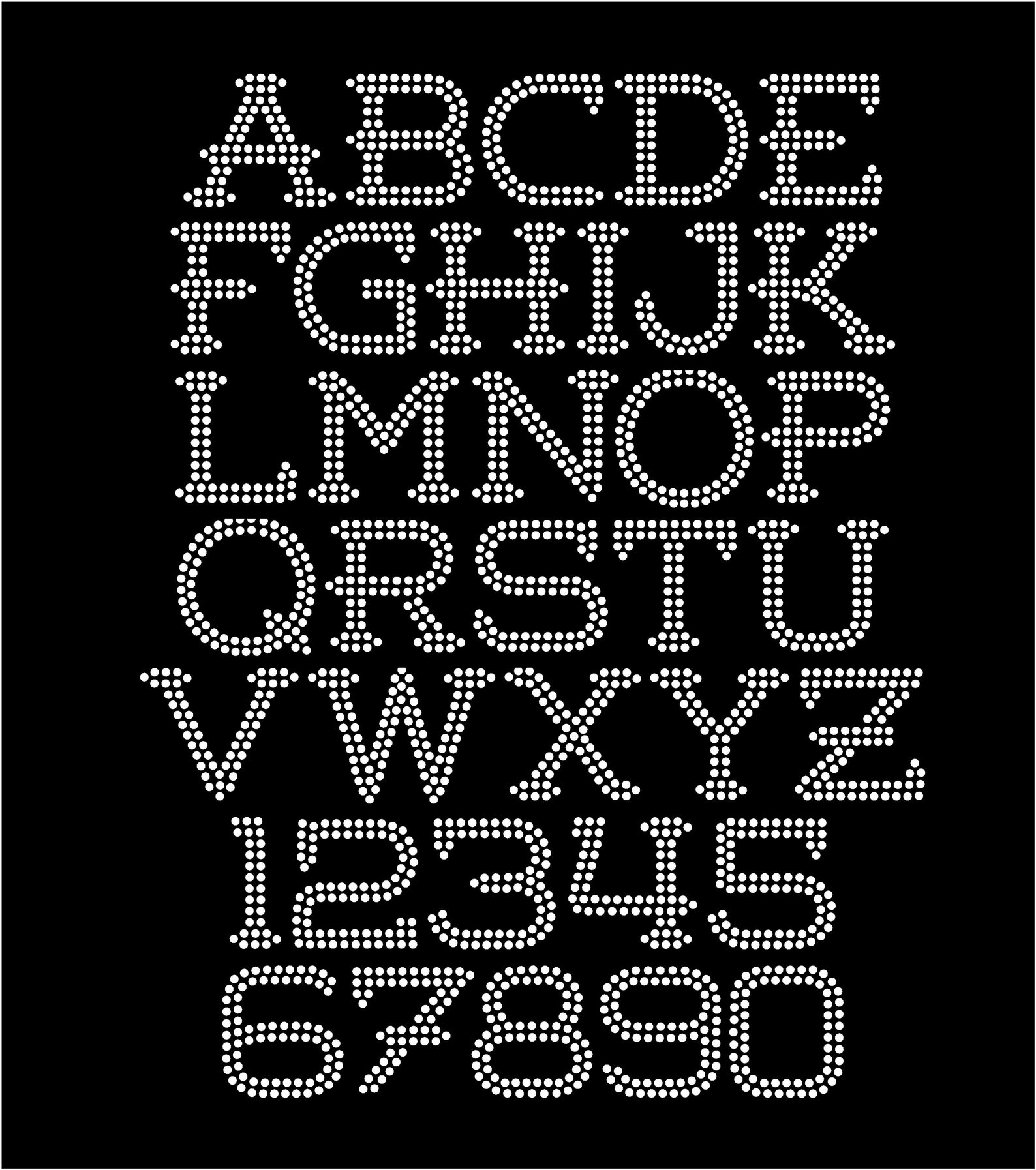 Custom Names, Custom Words, Western Rhinestone Iron on Hotfix Transfer ...