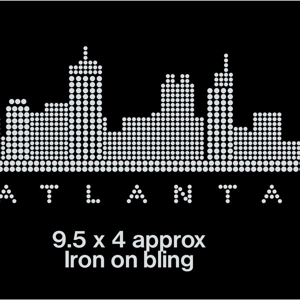 Atlanta Skyline - Etsy