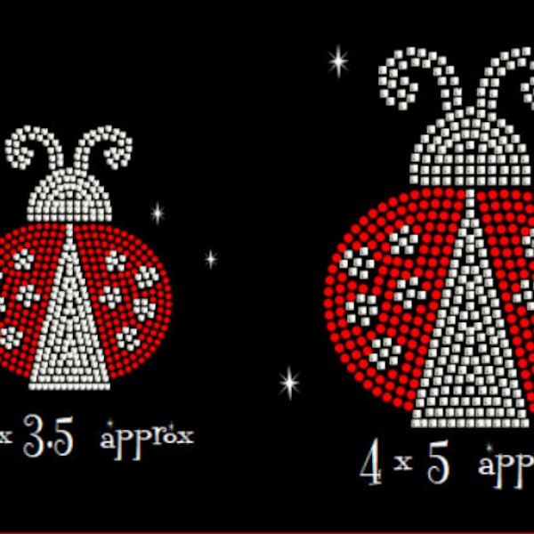 Ladybug Iron On - Etsy