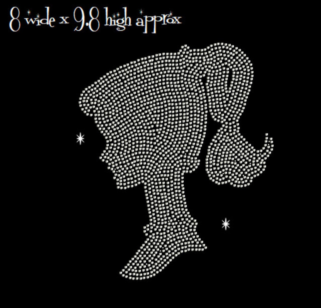 Princess Bling Iron On, DIY Bling Iron On, Princess Rhinestone Iron On ...