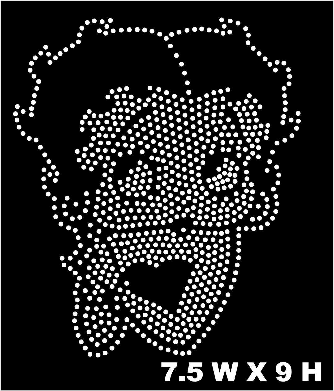 Betty Boop Bling Iron On, DIY Rhinestone Iron On, Betty Boop Decal - Etsy