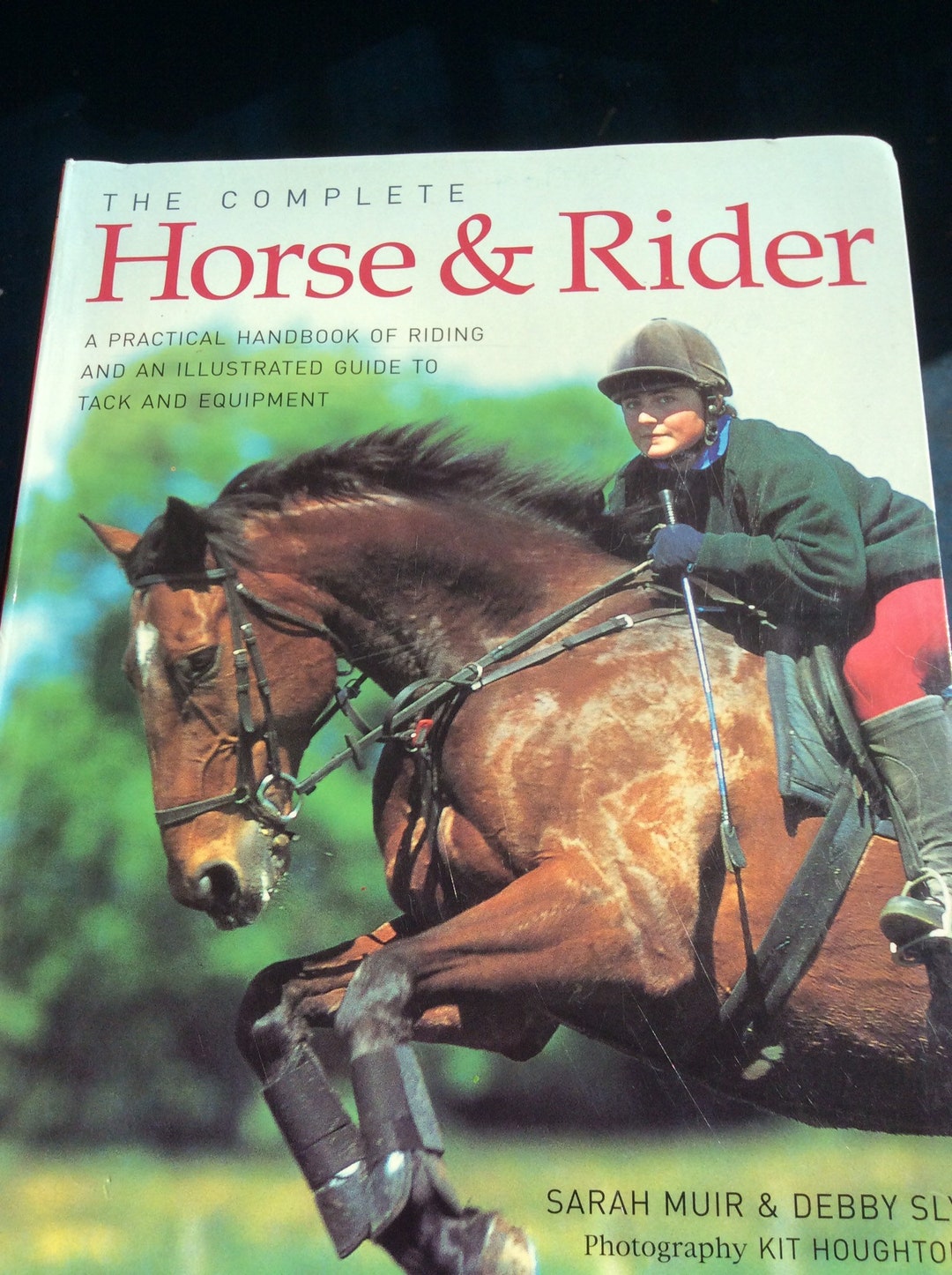 Vintage Book. Horse & Rider Book. Reference Book. Colorful Book. Hard ...