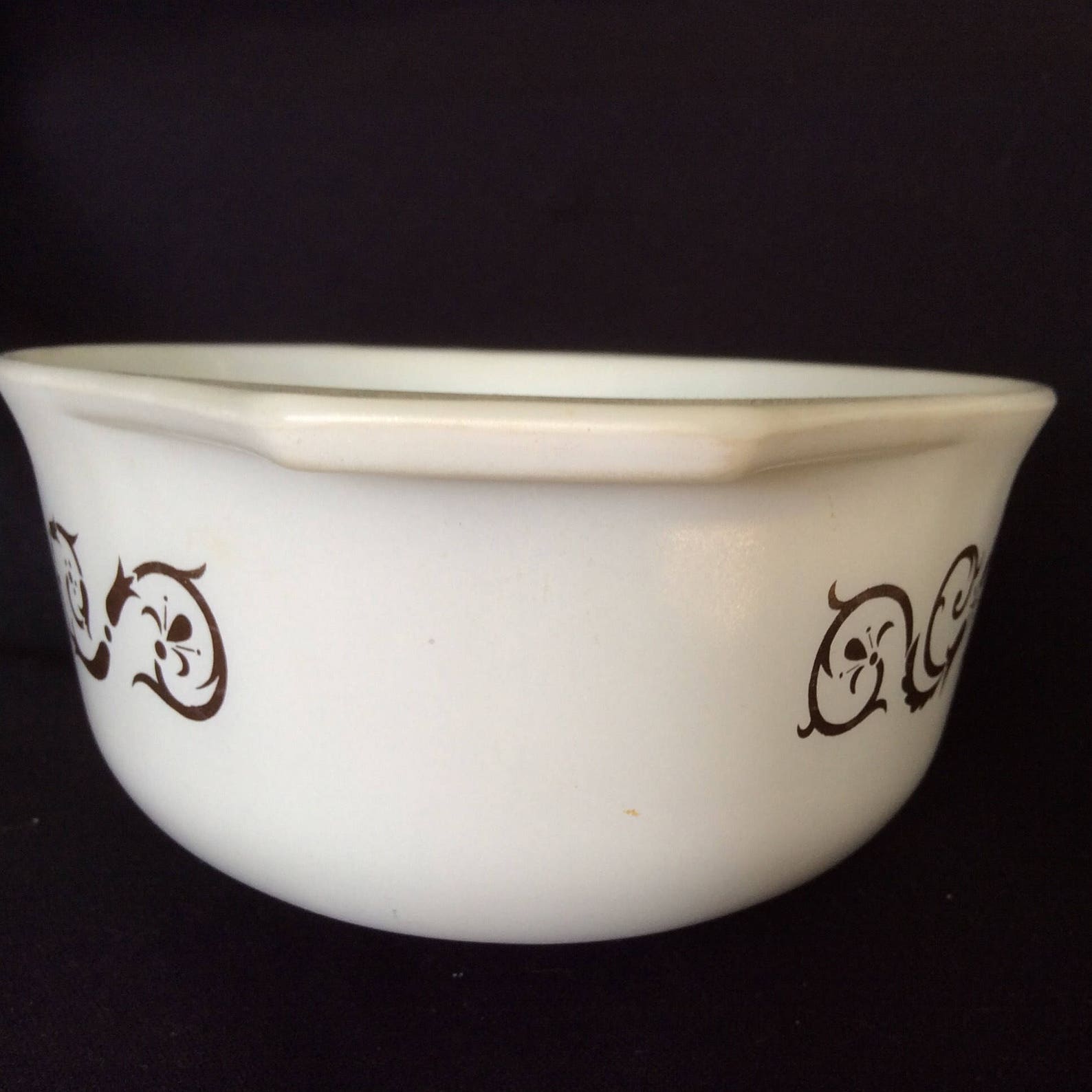 Pyrex Vintage Casserole Empire Scroll From 1960s Retro Mid | Etsy