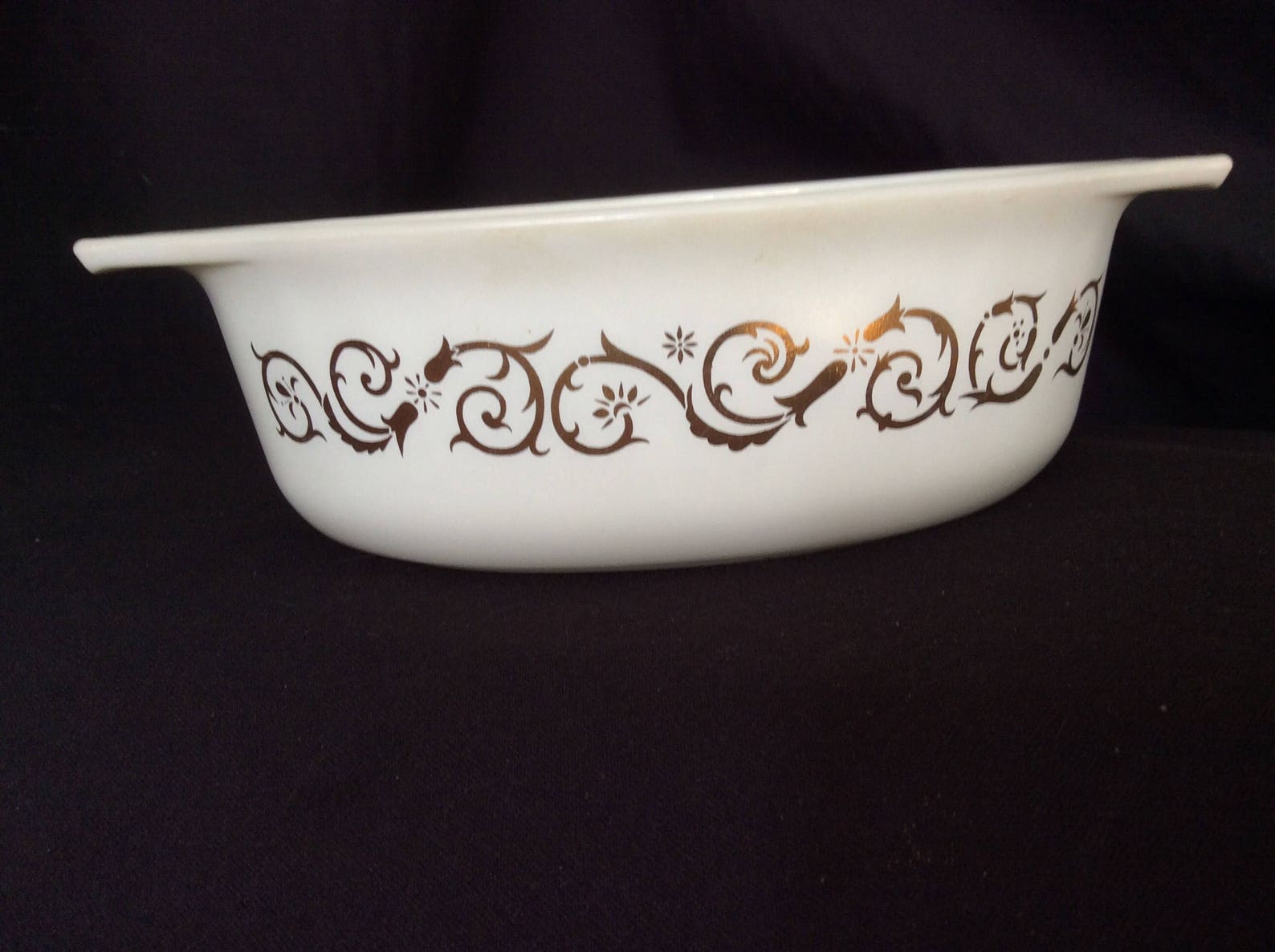 Pyrex Vintage Casserole Empire Scroll From 1960s Retro Mid | Etsy