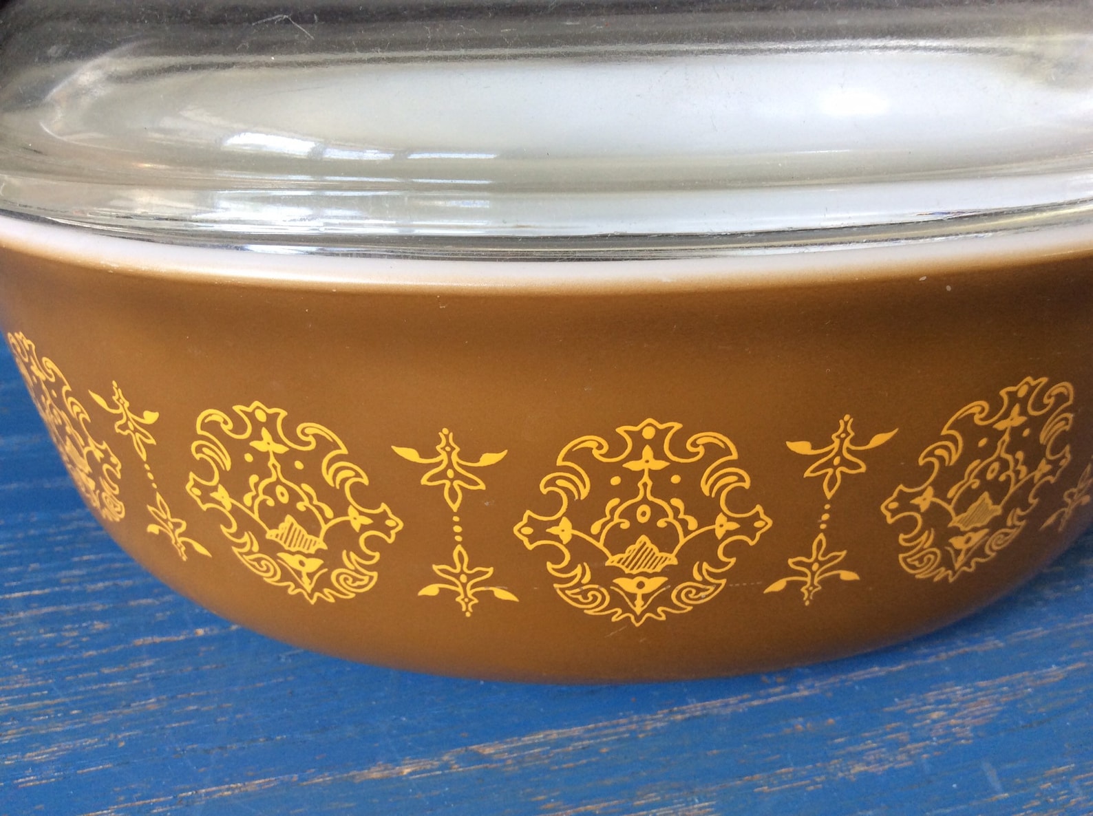 Pyrex Vintage Pyrex 043 Casserole Brown Kitchen Pyrex - Etsy