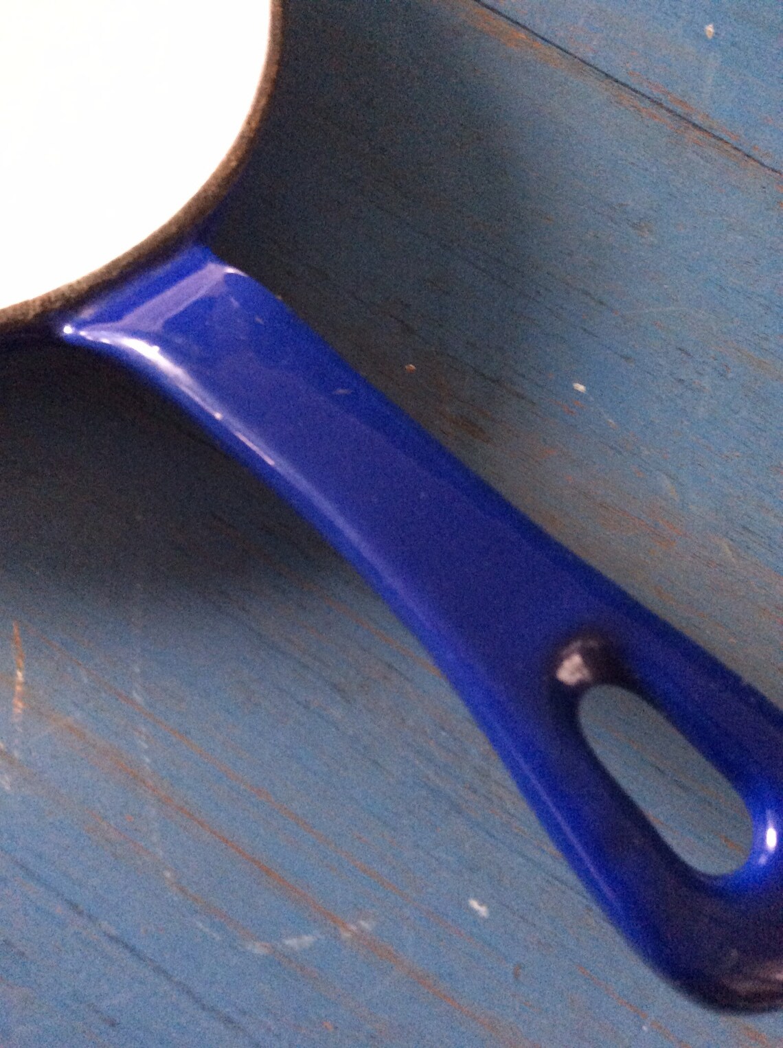 Cast Iron Skillet Rachel Ray Royal Blue Cast Iron Skillet | Etsy