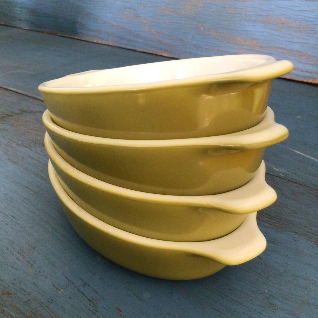 Pyrex. Pixie Avocado Dish Set . Vintage Pyrex Set . - Etsy
