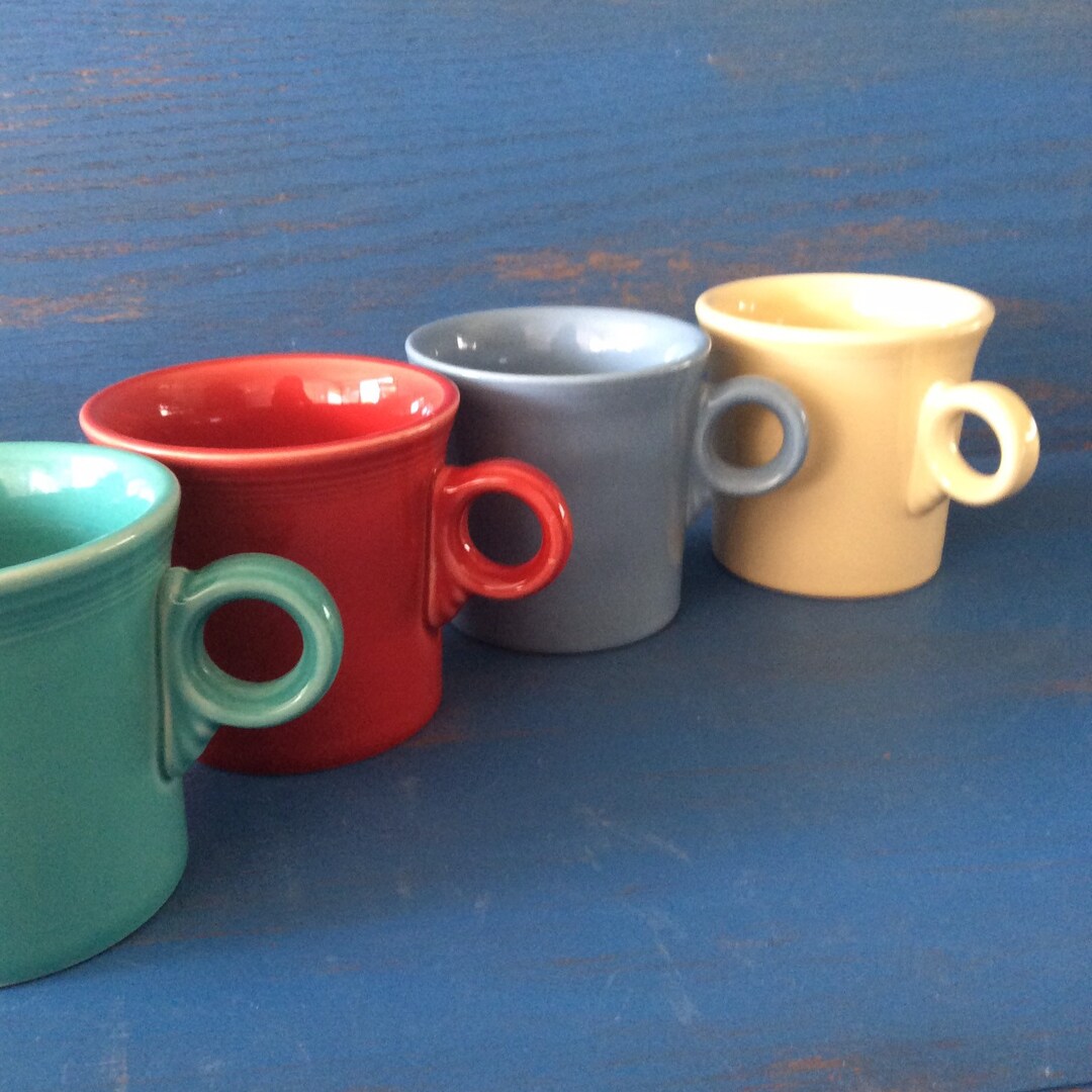 Fiesta Coffee Cups, Fiesta Coffee Mugs, Fiesta Ware, Midcentury ...