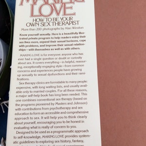 Vintage Book . Making Love,by Patricia E. Raley. Coffee Table Book ...