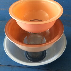 Pyrex Clear Bottom, Vintage Pyrex Bowl Set, Midcentury Pyrex Bowl ...