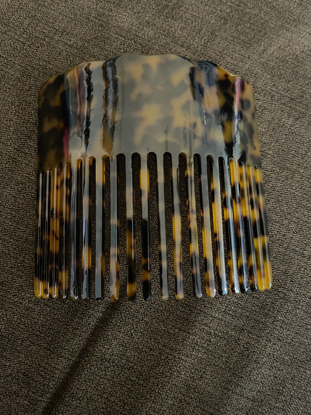 Hawaiian Samoan Acrylic Faux Tortoise Turtle Shell Hair Comb - Etsy